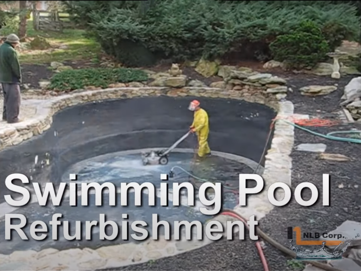 Pool Gunite Surface Water Jetting - Pool Surface Stripping | NLB ...